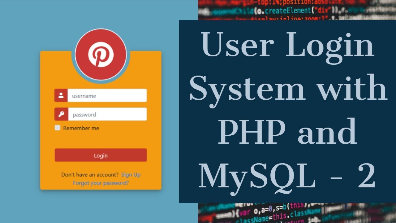User Login System with PHP and MySQL - Courses Free